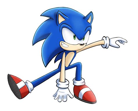 Sonic Redraw By Sonicbiggestfan1 On Deviantart