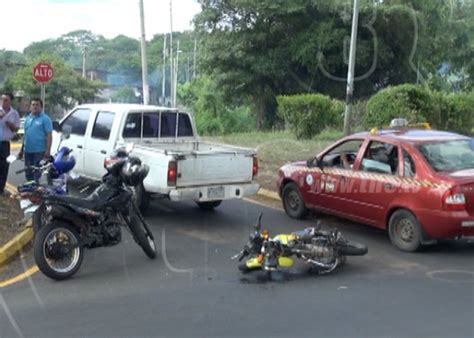 Managua Irrespeto de señales de tránsito causa lesionados TN tv