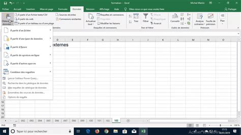 Meilleur Tuto Gratuit Excel 2019 Lessentiel Importer Des Données