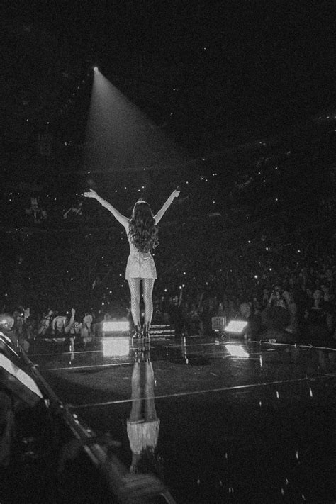 Olivia Rodrigo Guts World Tour Black And White Photo Tours Black And