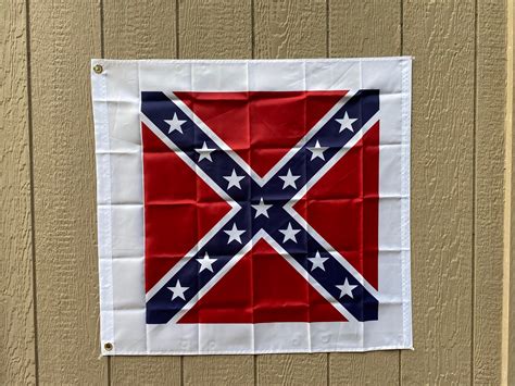Square Battle Flag Rebel Nation
