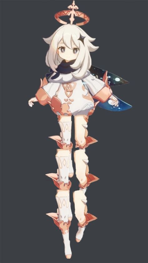 Grown Up Paimon Genshin Impact HoYoLAB