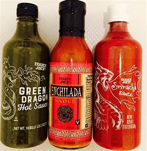 Trader Joes Hot And Cooking Sauces Bundle 3 Different Bottles