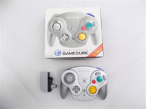 Boxed Like New Wavebird Nintendo Gamecube Wireless Silver Controller