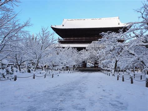南禅寺の雪景色 京都旅屋