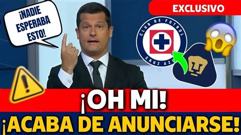 SACUDIR LA WEB ES OFICIAL CRUZ AZUL CONFIRMA LOS FANÁTICOS SE
