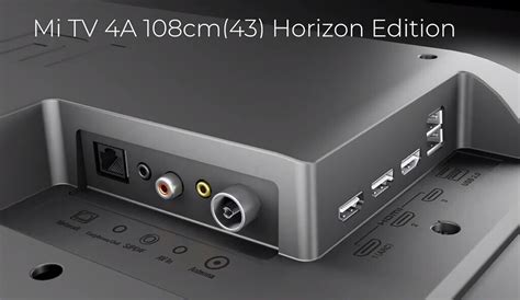 Xiaomi Mi TV 4A Horizon Edition 43: prezzo, caratteristiche, uscita e ...