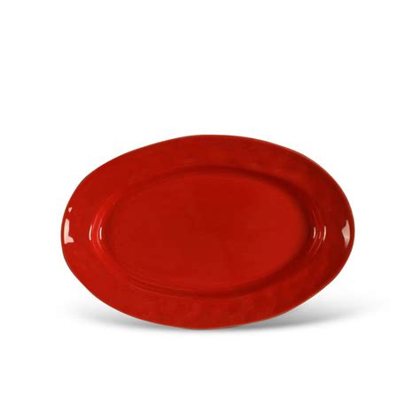 Skyros Designs Cantaria Small Platter Poppy Red Distinctive Decor