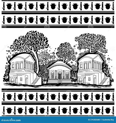 Cachar District Assam State Republic Of India Map Vector Illustration