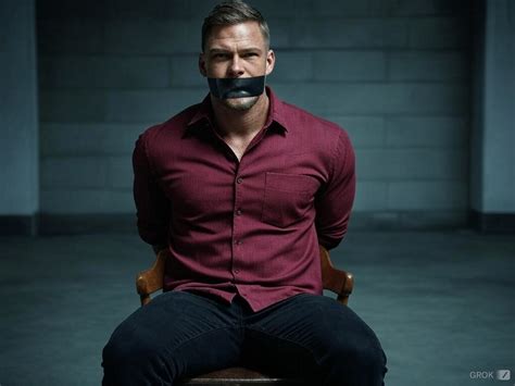Alan Ritchson Tied And Gagged By Swordmyth On Deviantart