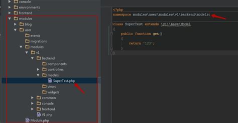 php Создание новой директории в корне проекта advanced stack
