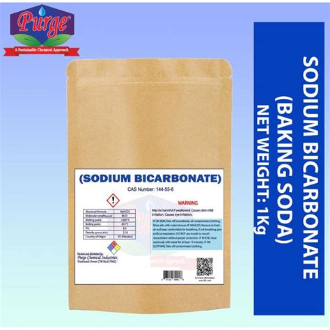 Sodium Bicarbonate Kg Sodium Hydrogen Carbonate Baking Soda Baking Powder Drinks