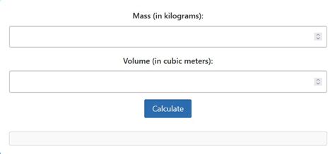 Cubic Density Calculator Mastering Mass And Volume Conversions