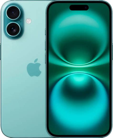 Apple Refurbished Excellent Iphone 16 256gb Apple Intelligence Unlocked Teal Mydj3ll A Best Buy