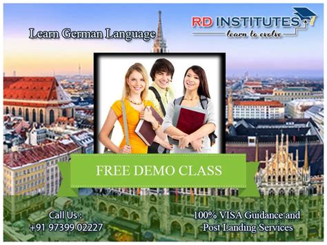 Attendfreedemoclassforgermanlanguage Join The German Language