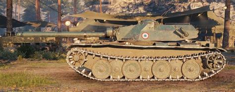 Средний танк Bat Châtillon Bourrasque ВикиВоины