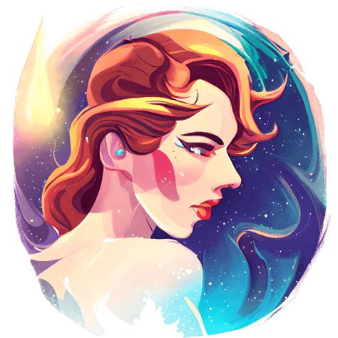 Zodiac Pinup Girl Graphic · Creative Fabrica
