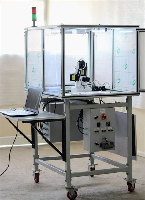 Robot Training Workcell 4 Axis Plcandhmi Kit At ₹ 557132piece Plc