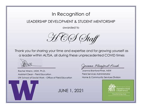 Msw And Basw Practicum Dshs