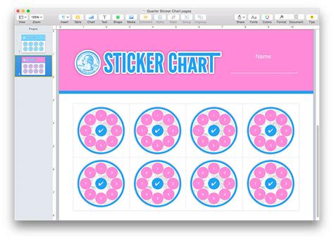 Printable Sticker Charts