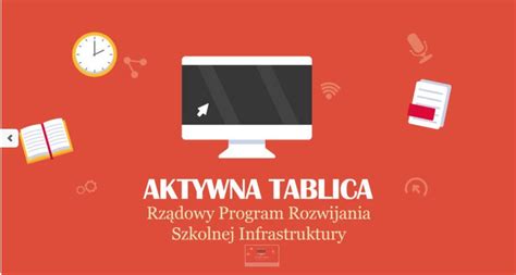 Rządowy program Aktywna tablica list minister edukacji Aktywna
