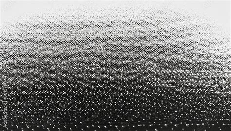 Retro Halftone Effect Pattern Monochrome Grayscale Gradient Dotted