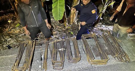 鋼筋大盜出沒！嘉義工地慘遭鎖定 警巡邏見「黑影」當場人贓俱獲 社會 Ctwant