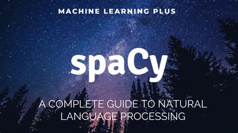 What Is Spacy And Use Cases Of Spacy