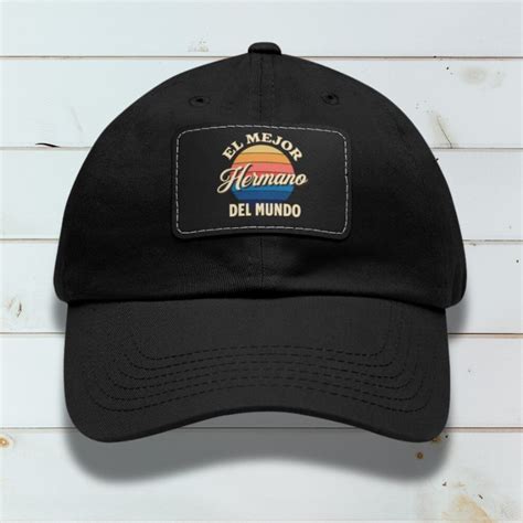 El Mejor Hermano Del Mundo Gorra De Hombre Vintage Regalo Para Mi