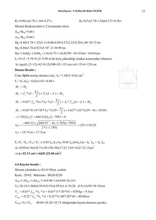 Prefabrik Yapıların Tasarımı Örnek Çözümleri Pdf