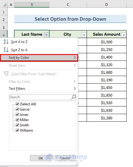Shortcuts For Filtering Data In Excel 3 Methods With Examples ExcelDemy