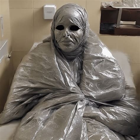 Woman Wrapped And Mummified In Duct Tape By Cardimart On Deviantart
