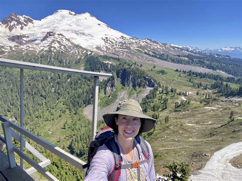 Park Butte Lookout Trail Mtbaker Snoqualmie National Forest Wa Usa