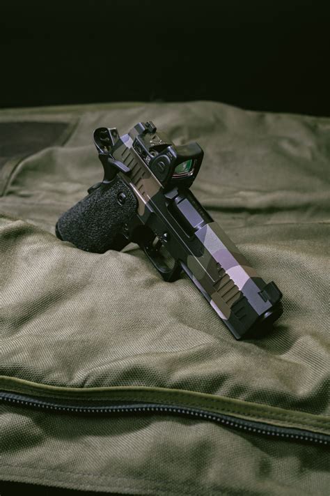 Triarc Tri 11 Double Stack Commander Frame 9mm Rmr Only Triarc Systems