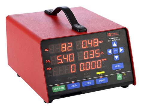 Infrared Fga4000xds Gas Analyzer Bench Type Tabernacle Engineering