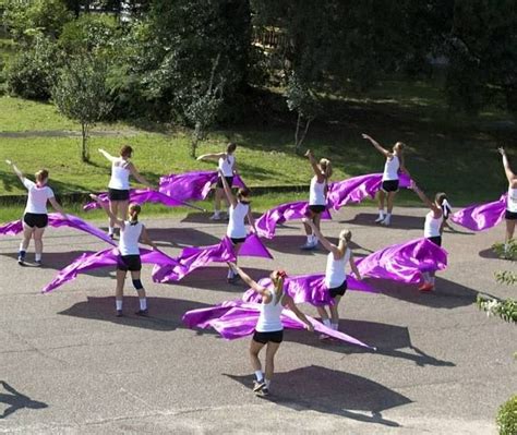 Swing Flags Color Guard Colour Guard Marching Band