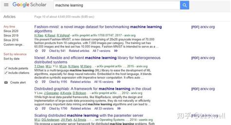 论文攻略 活学活用Google scholar 知乎