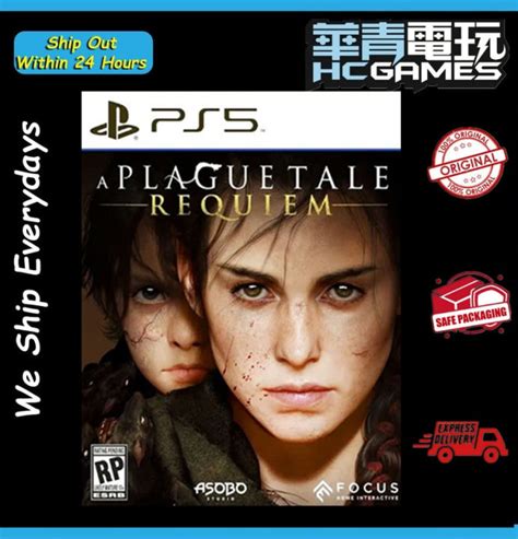 Ps5 A Plague Tale Requiem Englishchinese Disc New Seal 瘟疫传说 安魂曲 Lazada