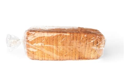 Pan Tostado Aislado Sobre Fondo Blanco Foto Premium