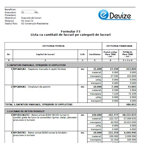Pedeapsă Identitate Mordant Model Deviz Lucrari Constructii 2019