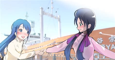 艦これ 五月雨と涼風と宗谷～「いつかあの海で」終了記念～ あくすれーのイラスト Pixiv