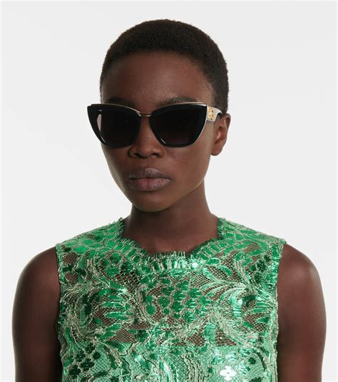 Dolceandgabbana Cat Eye Acetate Sunglasses Dolce And Gabbana