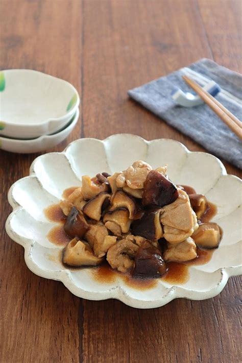 ご飯がススム鶏もも肉としいたけのうま煮 朝ごはんレシピ朝時間jp By レシピブログ