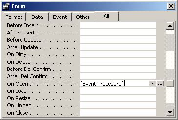 MS Access Create More Than Switchboard Items