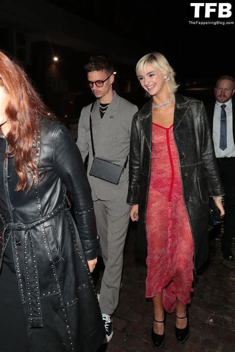 Mia Regan Is Seen Braless While Attending The Fashion Awards 2022 After