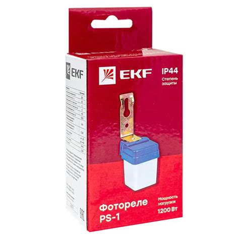 Фотореле PS-1 6А 1200Вт IP44 EKF PROxima. Цены, характеристики, фото на ...