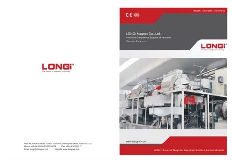 Tous Les Catalogues Et Fiches Techniques PDF LONGi Magnet Co Ltd