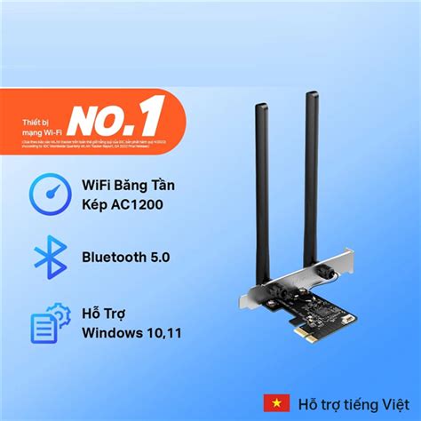 tổng kho cung cấp bộ chuyển Đổi card wifi pcie mercusys ma30e bluetooth