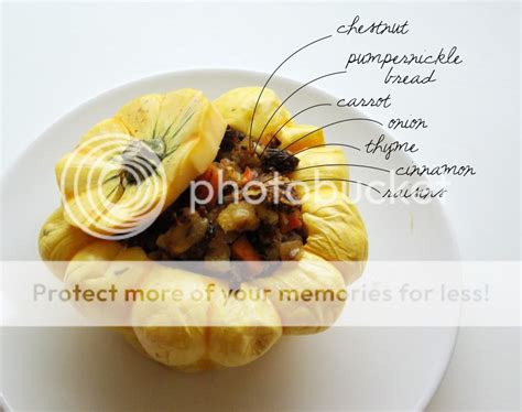 Happy Belly Stuffed Scalloppatty Pan Squash
