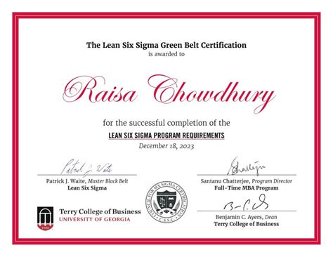 Leansixsigma Continuousimprovement Raisa Chowdhury